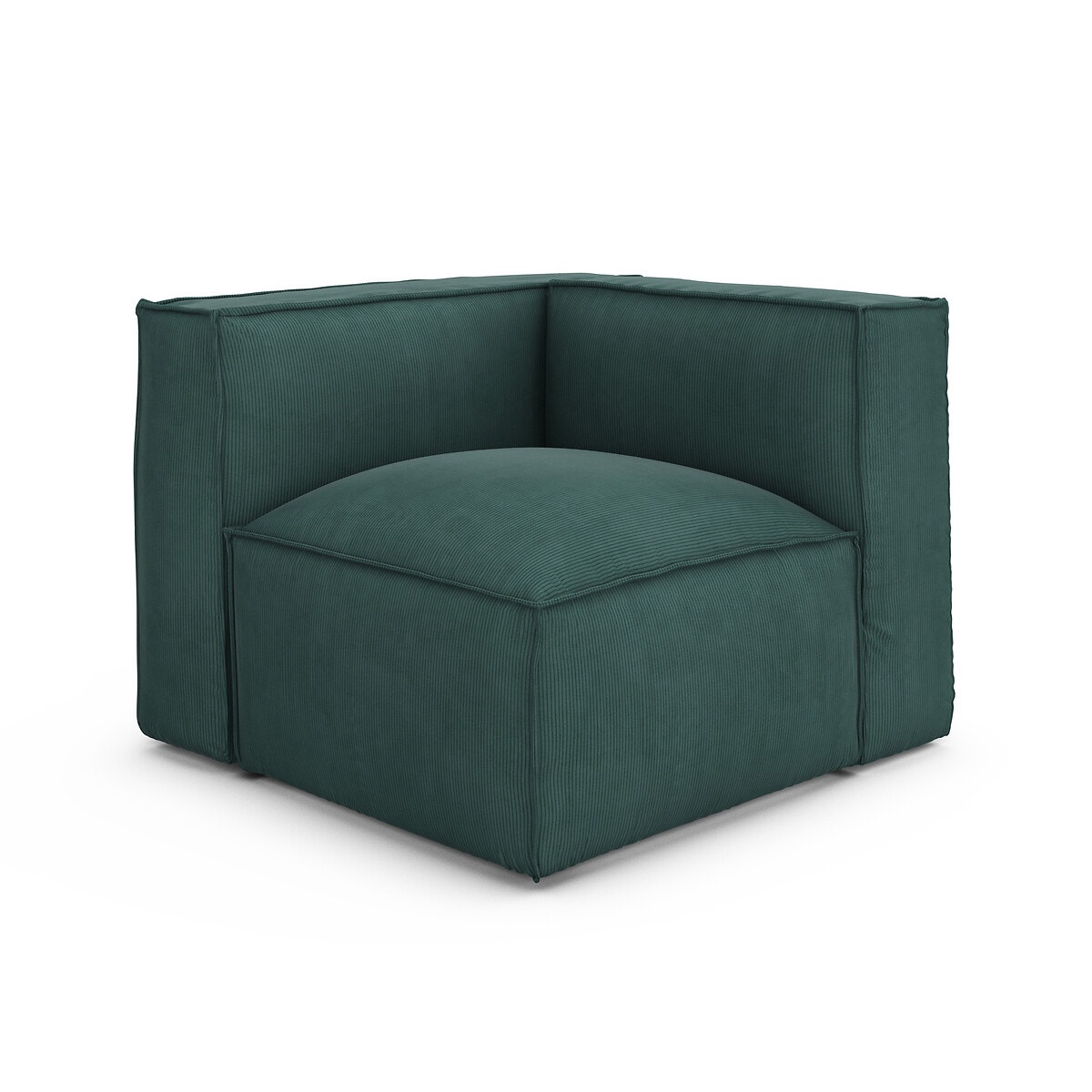 Γωνία σύνθεσης από βελούδο κοτλέ Μ95xΠ95xΥ71cm 350159064_9778