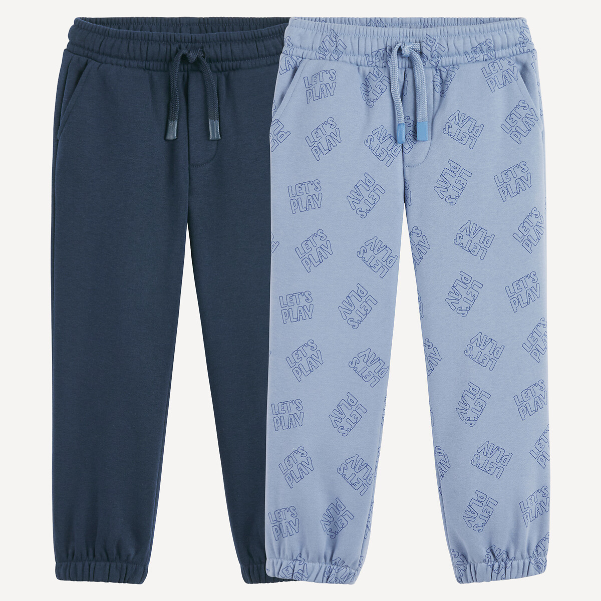 Σετ 2 φόρμες jogging από φούτερ - 3306453 | La Redoute