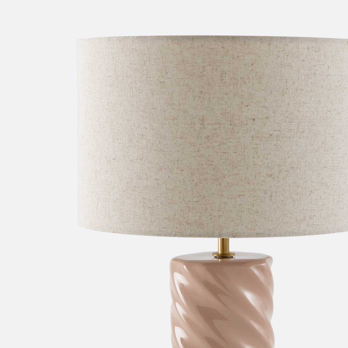 Επιτραπέζιο φωτιστικό από κεραμικό και λινό, Dehen - 3313176 | La Redoute