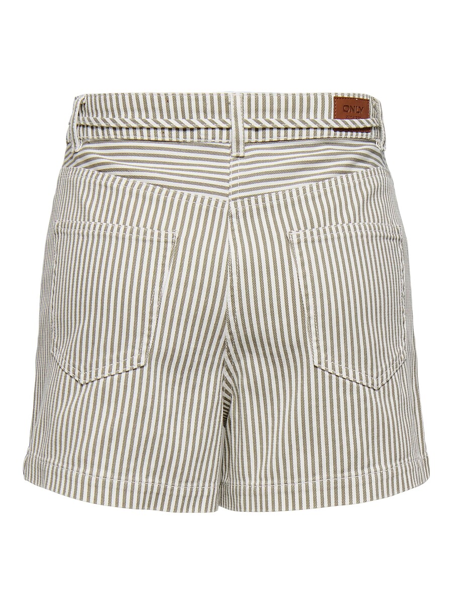 Σορτς ριγέ με ζώνη white striped - 3337202 | La Redoute